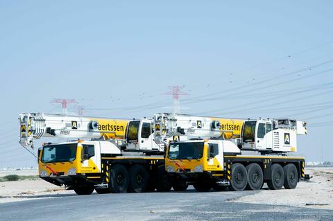 Mobile Cranes | Aertssen